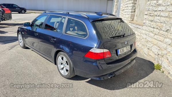 Blue BMW 5 Series 2008 in Tallinn, with an engine capacity of 3.00 L and mileage of 455 thousand km for 3699 €, photo 4 on AUTOMOTO.COM.LV