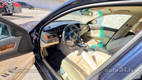 Blue BMW 5 Series 2008 in Tallinn, with an engine capacity of 3.00 L and mileage of 455 thousand km for 3699 €, photo 5 on AUTOMOTO.COM.LV