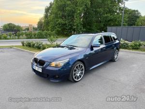 Zils BMW 5 Series 2008 Tartu, ar dzinēja tilpumu 3.00 L un nobraukumu 386 tūkst. km par 5999 €, foto  vietnē AUTOMOTO.COM.LV