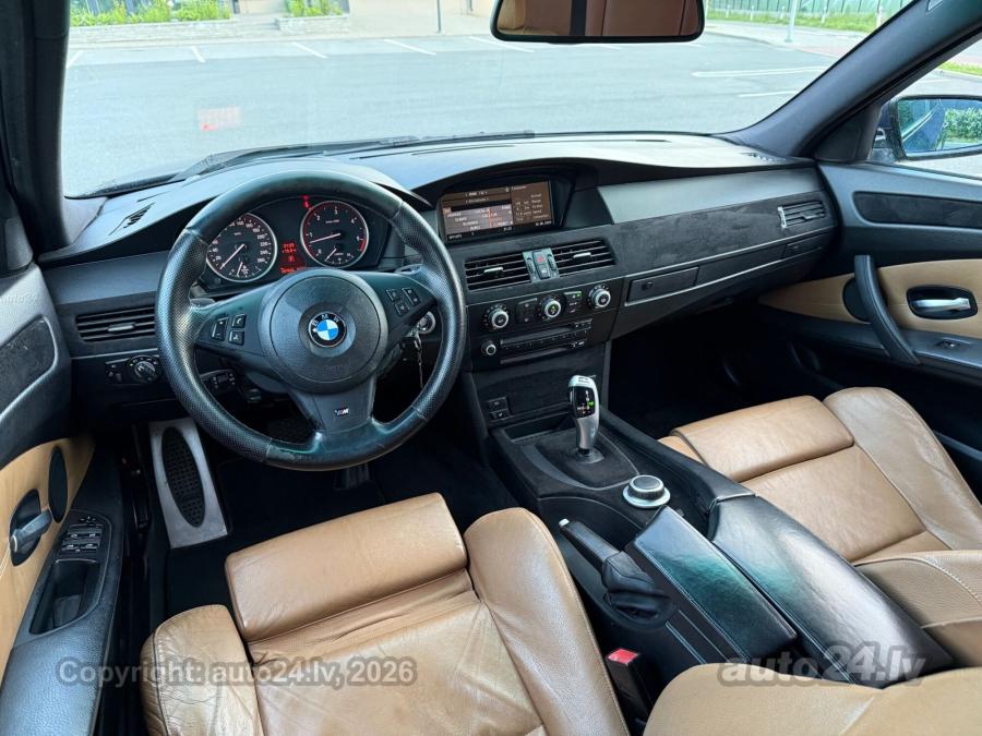 Синий БМВ 5 Серия 2008 в Тарту, объемом двигателя 3.00 л и пробегом 386 тыс. км за 5999 €, фото 12 на AUTOMOTO.COM.LV