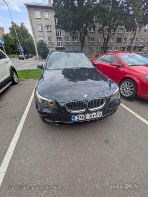 Zils BMW 5 Series 2009 Narva, ar dzinēja tilpumu 3.00 L un nobraukumu 277 tūkst. km par 4000 €, foto  vietnē AUTOMOTO.COM.LV