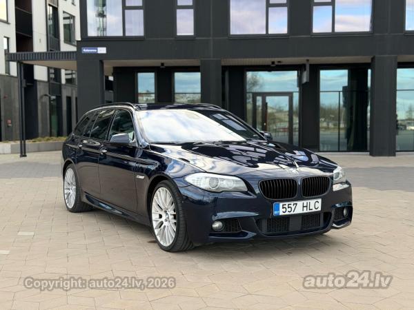 Blue BMW 5 Series 2010 in Tallinn, with an engine capacity of 3.00 L and mileage of 313 thousand km for 10999 €, photo 1 on AUTOMOTO.COM.LV