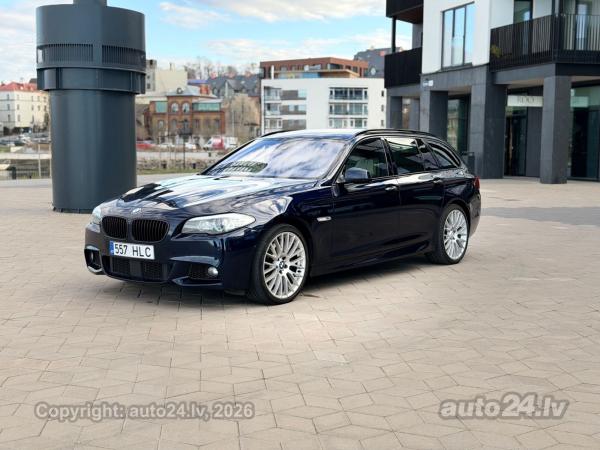 Blue BMW 5 Series 2010 in Tallinn, with an engine capacity of 3.00 L and mileage of 313 thousand km for 10999 €, photo 8 on AUTOMOTO.COM.LV