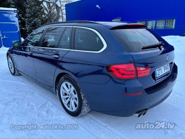 Blue BMW 5 Series 2011 in Paide, with an engine capacity of 3.00 L and mileage of 272 thousand km for 9390 €, photo 4 on AUTOMOTO.COM.LV