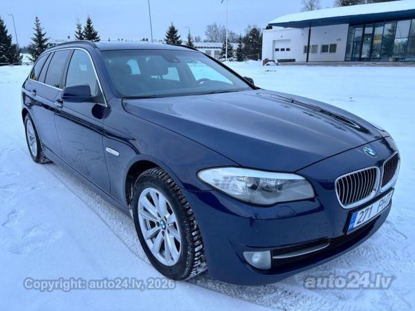 Blue BMW 5 Series 2011 in Paide, with an engine capacity of 3.00 L and mileage of 272 thousand km for 9390 €, photo 6 on AUTOMOTO.COM.LV