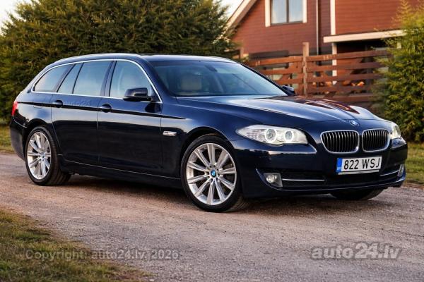 Blue BMW 5 Series 2011 in Polva, with an engine capacity of 2.00 L and mileage of 340 thousand km for 6999 €, photo 1 on AUTOMOTO.COM.LV