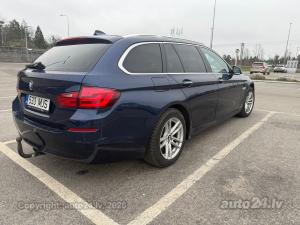 Blue BMW 5 Series 2011 in Tallinn, with an engine capacity of 2.00 L and mileage of 581 thousand km for 5500 €, photo 4 on AUTOMOTO.COM.LV