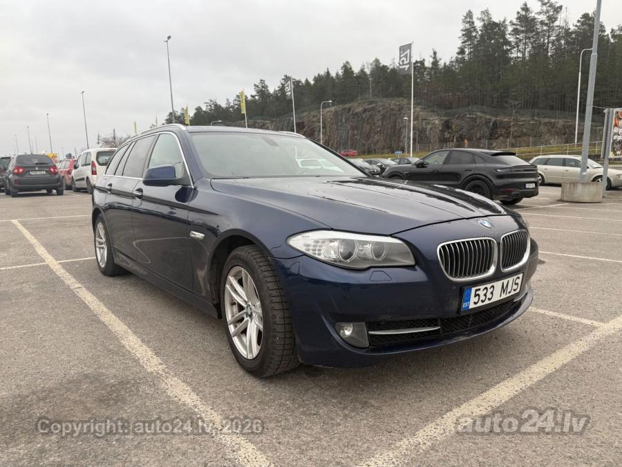 Blue BMW 5 Series 2011 in Tallinn, with an engine capacity of 2.00 L and mileage of 581 thousand km for 5500 €, photo 5 on AUTOMOTO.COM.LV