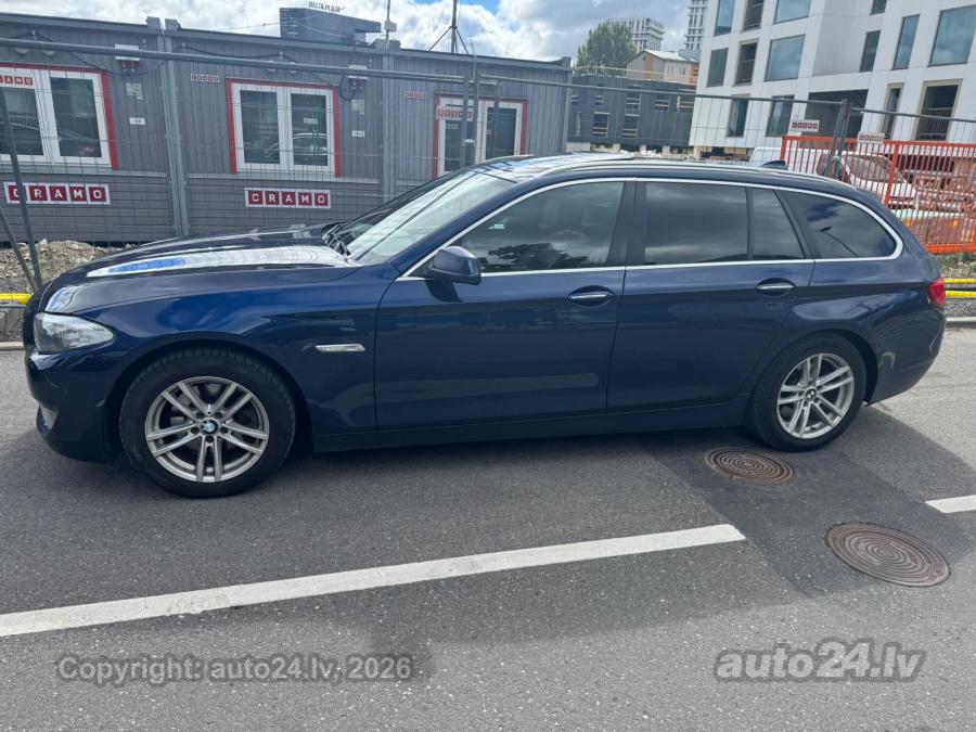 Blue BMW 5 Series 2011 in Tallinn, with an engine capacity of 2.00 L and mileage of 581 thousand km for 5500 €, photo 10 on AUTOMOTO.COM.LV