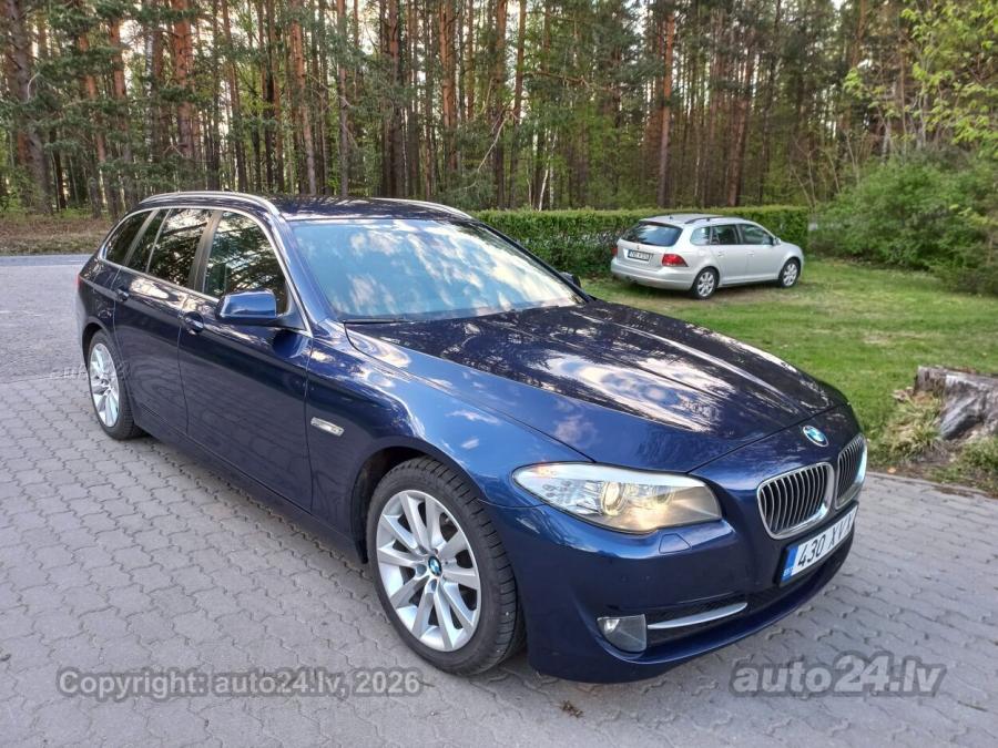 Blue BMW 5 Series 2011 in Voru, with an engine capacity of 2.00 L and mileage of 217 thousand km for 9400 €, photo 1 on AUTOMOTO.COM.LV
