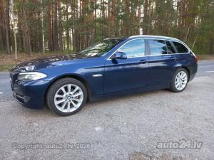 Blue BMW 5 Series 2011 in Voru, with an engine capacity of 2.00 L and mileage of 217 thousand km for 9400 €, photo 5 on AUTOMOTO.COM.LV