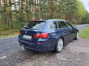 Blue BMW 5 Series 2011 in Voru, with an engine capacity of 2.00 L and mileage of 217 thousand km for 9400 €, photo 6 on AUTOMOTO.COM.LV