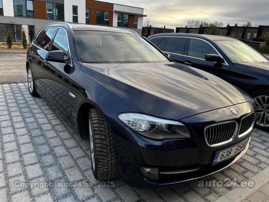 Blue BMW 5 Series 2012 in Tartu, with an engine capacity of 2.00 L and mileage of 310 thousand km for 7200 €, photo 1 on AUTOMOTO.COM.LV