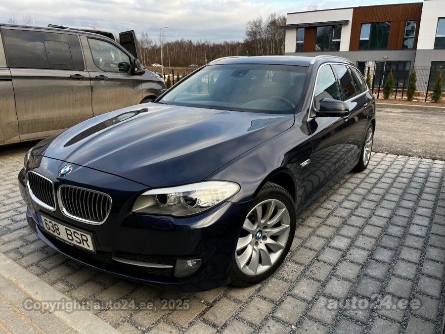 Blue BMW 5 Series 2012 in Tartu, with an engine capacity of 2.00 L and mileage of 310 thousand km for 7200 €, photo 2 on AUTOMOTO.COM.LV