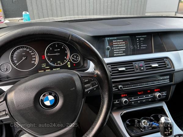 Blue BMW 5 Series 2012 in Tartu, with an engine capacity of 2.00 L and mileage of 310 thousand km for 7200 €, photo 6 on AUTOMOTO.COM.LV
