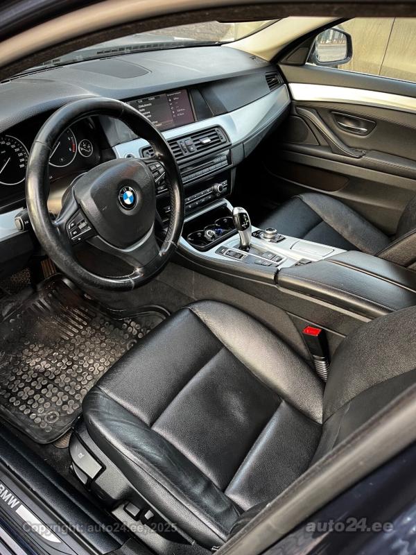 Blue BMW 5 Series 2012 in Tartu, with an engine capacity of 2.00 L and mileage of 310 thousand km for 7200 €, photo 7 on AUTOMOTO.COM.LV