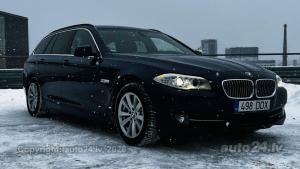 Zils BMW 5 Series 2012 Tallina, ar dzinēja tilpumu 2.00 L un nobraukumu 252 tūkst. km par 9999 €, foto  vietnē AUTOMOTO.COM.LV