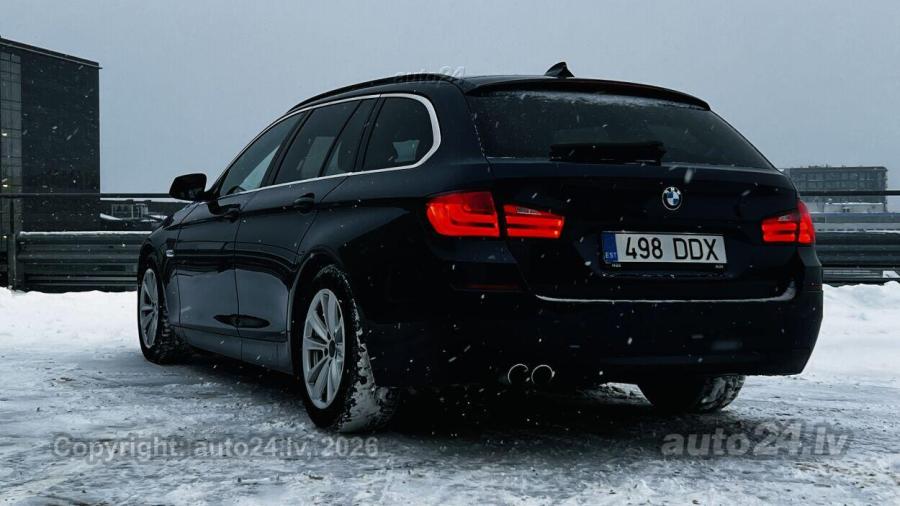 Blue BMW 5 Series 2012 in Tallinn, with an engine capacity of 2.00 L and mileage of 252 thousand km for 9999 €, photo 5 on AUTOMOTO.COM.LV