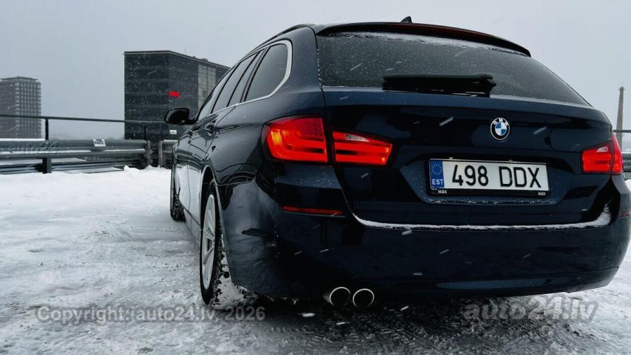 Blue BMW 5 Series 2012 in Tallinn, with an engine capacity of 2.00 L and mileage of 252 thousand km for 9999 €, photo 6 on AUTOMOTO.COM.LV
