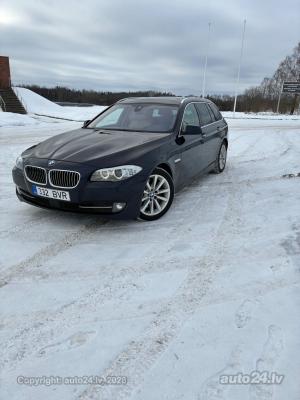 Blue BMW 5 Series 2012 in Tallinn, with an engine capacity of 2.00 L and mileage of 359 thousand km for 9500 €, photo  on AUTOMOTO.COM.LV