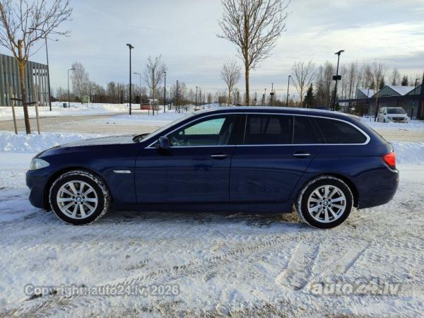 Blue BMW 5 Series 2012 in Tallinn, with an engine capacity of 2.00 L and mileage of 302 thousand km for 9900 €, photo 5 on AUTOMOTO.COM.LV