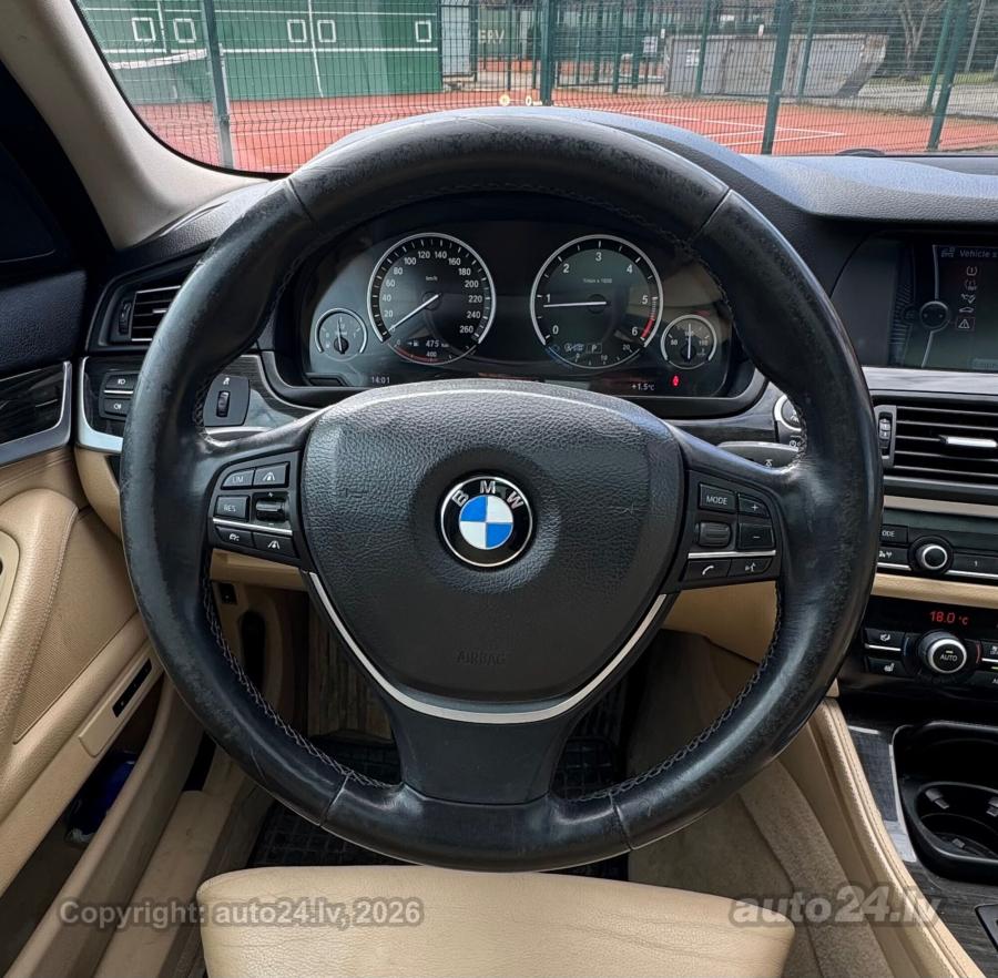 Zils BMW 5 Series 2012 Tallina, ar dzinēja tilpumu 2.00 L un nobraukumu 362 tūkst. km par 6999 €, foto 19 vietnē AUTOMOTO.COM.LV