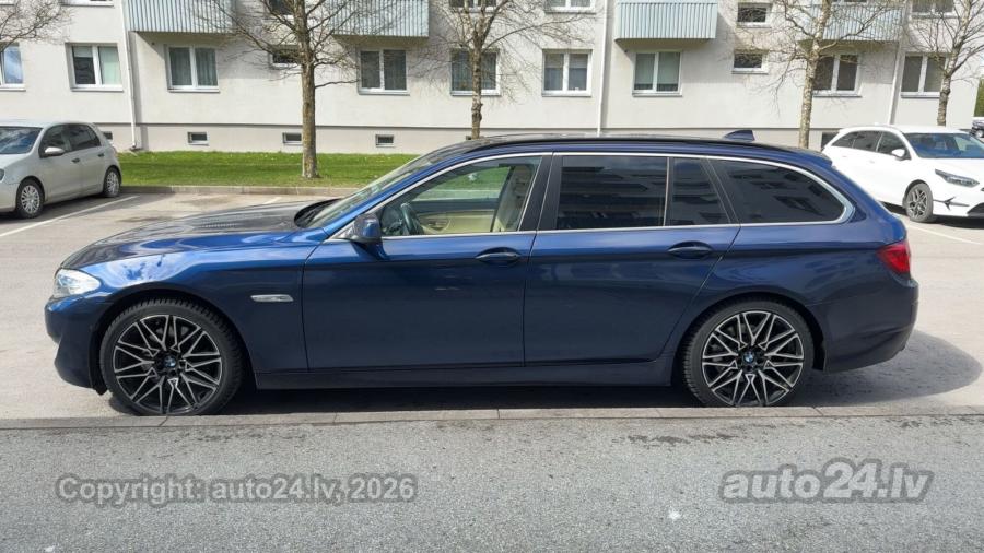 Zils BMW 5 Series 2012 Tallina, ar dzinēja tilpumu 2.00 L un nobraukumu 217 tūkst. km par 18000 €, foto 1 vietnē AUTOMOTO.COM.LV
