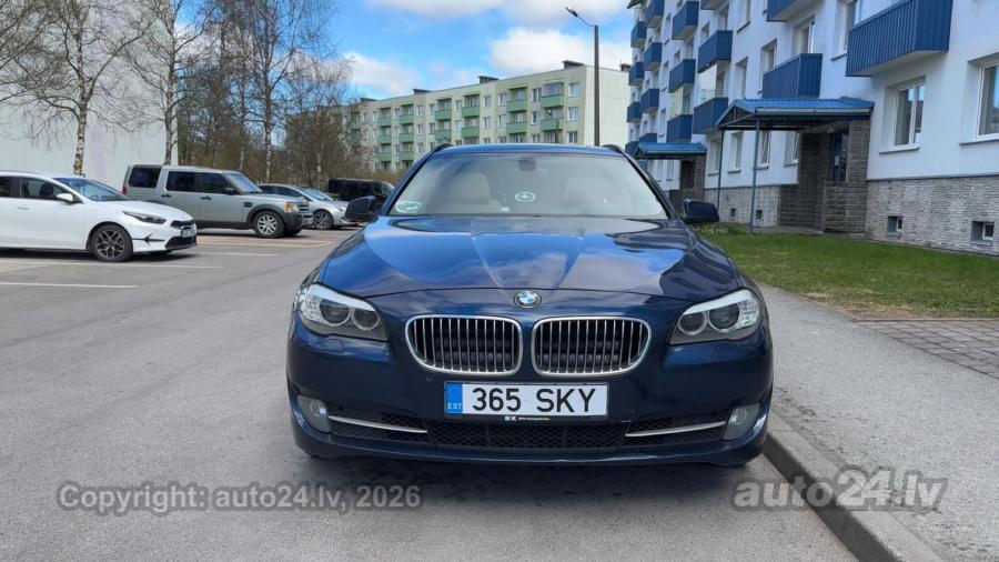Zils BMW 5 Series 2012 Tallina, ar dzinēja tilpumu 2.00 L un nobraukumu 217 tūkst. km par 18000 €, foto 6 vietnē AUTOMOTO.COM.LV
