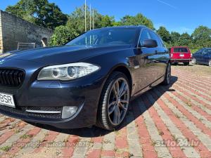 Zils BMW 5 Series 2012 Tallina, ar dzinēja tilpumu 2.00 L un nobraukumu 323 tūkst. km par 10000 €, foto 4 vietnē AUTOMOTO.COM.LV