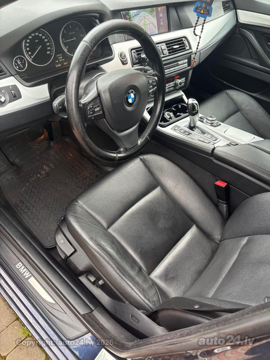 Zils BMW 5 Series 2012 Tallina, ar dzinēja tilpumu 2.00 L un nobraukumu 323 tūkst. km par 10000 €, foto 9 vietnē AUTOMOTO.COM.LV