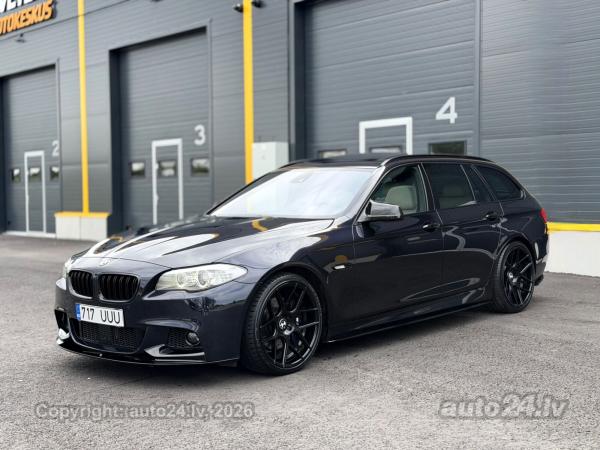 Blue BMW 5 Series 2012 in Tallinn, with an engine capacity of 3.00 L and mileage of 264 thousand km for 16990 €, photo 3 on AUTOMOTO.COM.LV