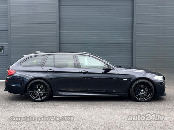 Blue BMW 5 Series 2012 in Tallinn, with an engine capacity of 3.00 L and mileage of 264 thousand km for 16990 €, photo 6 on AUTOMOTO.COM.LV