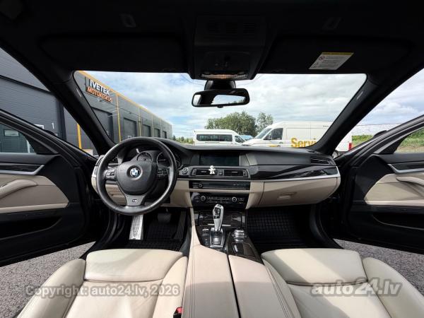 Blue BMW 5 Series 2012 in Tallinn, with an engine capacity of 3.00 L and mileage of 264 thousand km for 16990 €, photo 9 on AUTOMOTO.COM.LV