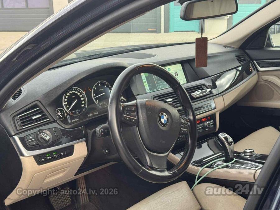 Blue BMW 5 Series 2013 in Tallinn, with an engine capacity of 3.00 L and mileage of 373 thousand km for 9000 €, photo 6 on AUTOMOTO.COM.LV