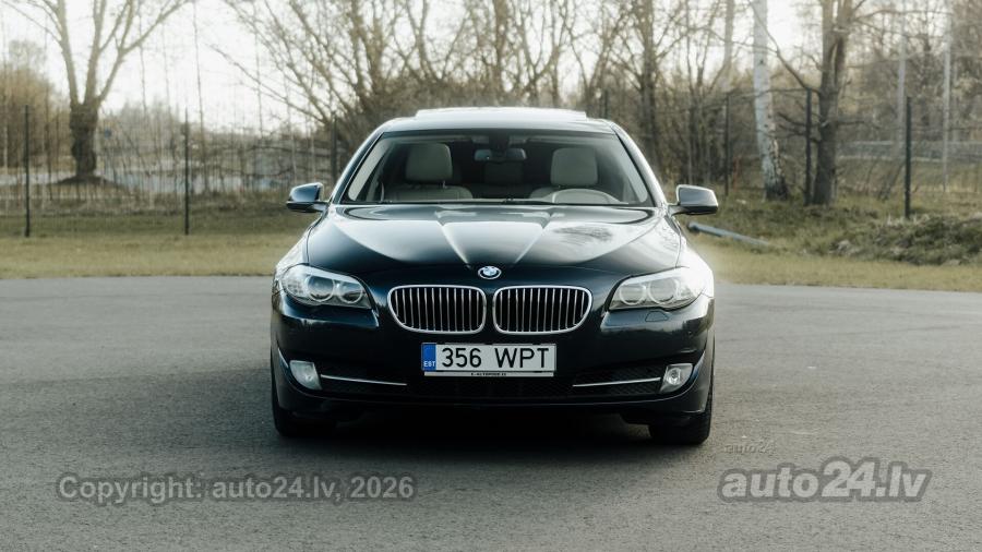 Blue BMW 5 Series 2013 in Parnu, with an engine capacity of 2.00 L and mileage of 343 thousand km for 9600 €, photo 4 on AUTOMOTO.COM.LV