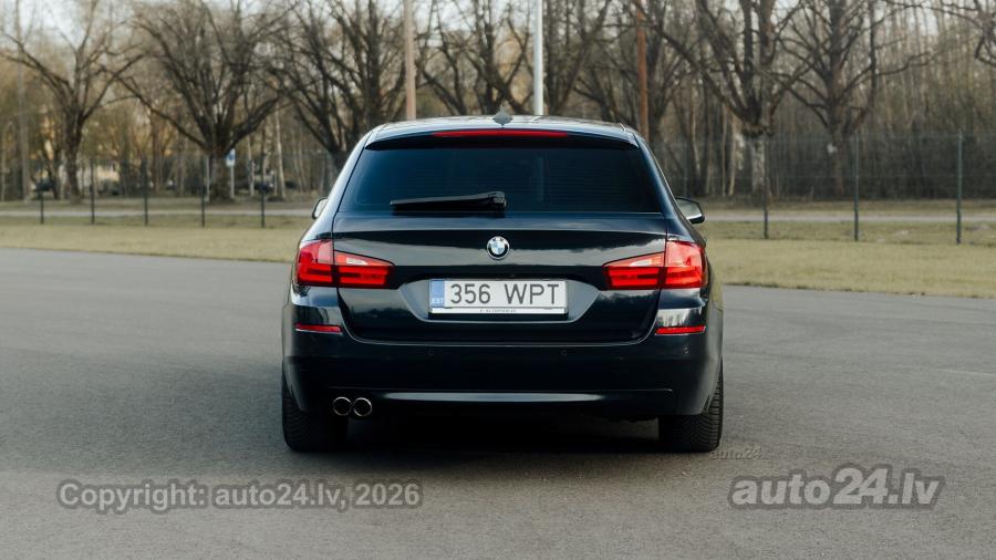 Blue BMW 5 Series 2013 in Parnu, with an engine capacity of 2.00 L and mileage of 343 thousand km for 9600 €, photo 5 on AUTOMOTO.COM.LV