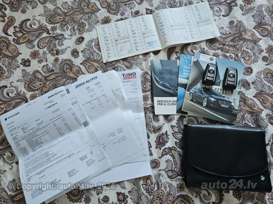 Синий БМВ 5 Серия 2013 в Таллин, объемом двигателя 3.00 л и пробегом 183 тыс. км за 13200 €, фото 30 на AUTOMOTO.COM.LV
