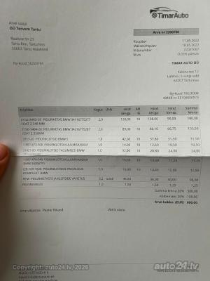 Синий БМВ 5 Серия 2013 в Таллин, объемом двигателя 2.00 л и пробегом 256 тыс. км за 7000 €, фото 18 на AUTOMOTO.COM.LV