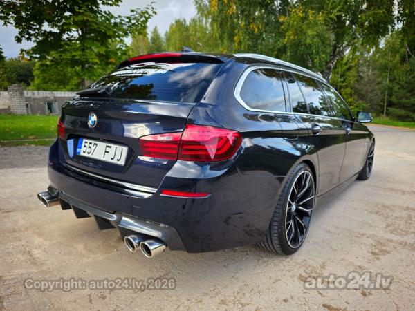 Blue BMW 5 Series 2013 in Tallinn, with an engine capacity of 3.00 L and mileage of 275 thousand km for 15200 €, photo 3 on AUTOMOTO.COM.LV