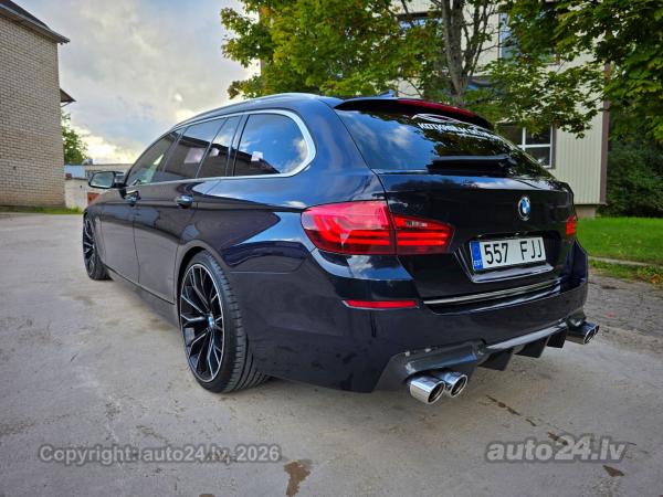 Blue BMW 5 Series 2013 in Tallinn, with an engine capacity of 3.00 L and mileage of 275 thousand km for 15200 €, photo 4 on AUTOMOTO.COM.LV