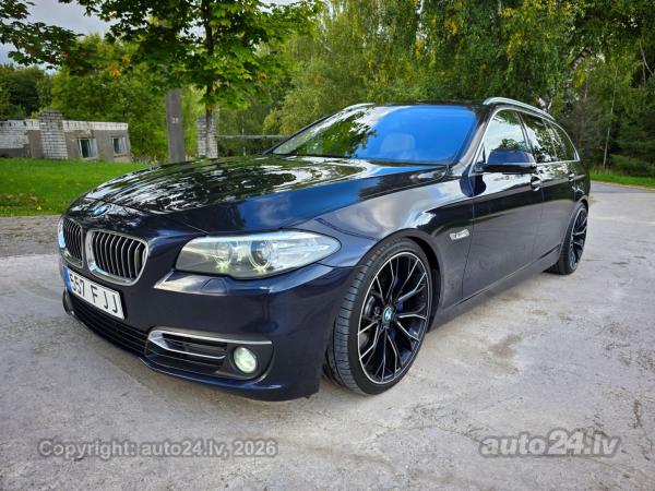Blue BMW 5 Series 2013 in Tallinn, with an engine capacity of 3.00 L and mileage of 275 thousand km for 15200 €, photo 6 on AUTOMOTO.COM.LV