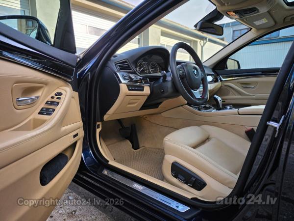 Blue BMW 5 Series 2013 in Tallinn, with an engine capacity of 3.00 L and mileage of 275 thousand km for 15200 €, photo 8 on AUTOMOTO.COM.LV