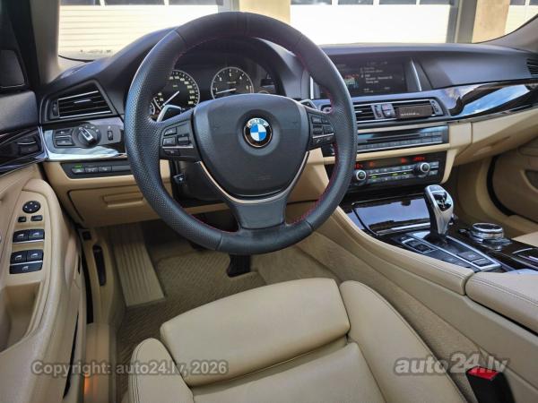 Blue BMW 5 Series 2013 in Tallinn, with an engine capacity of 3.00 L and mileage of 275 thousand km for 15200 €, photo 9 on AUTOMOTO.COM.LV