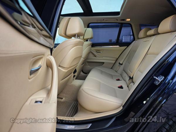 Blue BMW 5 Series 2013 in Tallinn, with an engine capacity of 3.00 L and mileage of 275 thousand km for 15200 €, photo 10 on AUTOMOTO.COM.LV