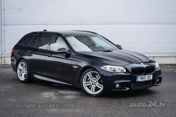 Blue BMW 5 Series 2014 in Tallinn, with an engine capacity of 3.00 L and mileage of 249 thousand km for 15900 €, photo 1 on AUTOMOTO.COM.LV