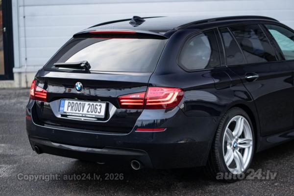 Blue BMW 5 Series 2014 in Tallinn, with an engine capacity of 3.00 L and mileage of 249 thousand km for 15900 €, photo 10 on AUTOMOTO.COM.LV