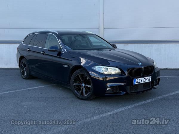 Blue BMW 5 Series 2014 in Tartu, with an engine capacity of 2.00 L and mileage of 263 thousand km for 8500 €, photo 4 on AUTOMOTO.COM.LV