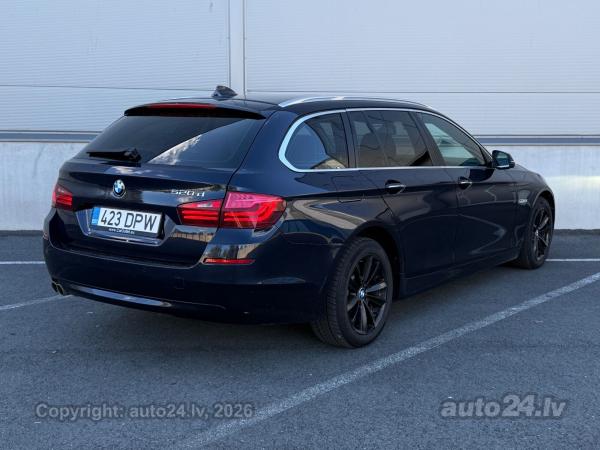 Blue BMW 5 Series 2014 in Tartu, with an engine capacity of 2.00 L and mileage of 263 thousand km for 8500 €, photo 5 on AUTOMOTO.COM.LV