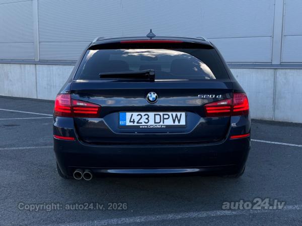 Blue BMW 5 Series 2014 in Tartu, with an engine capacity of 2.00 L and mileage of 263 thousand km for 8500 €, photo 6 on AUTOMOTO.COM.LV