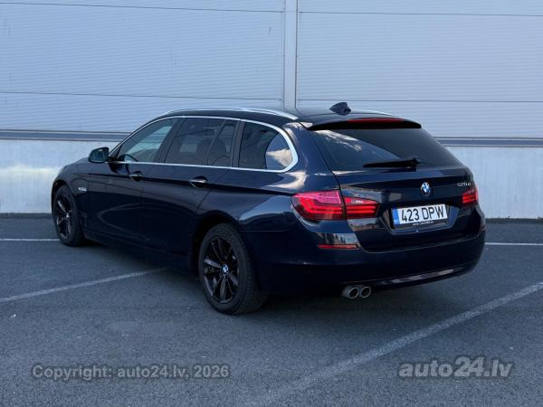 Blue BMW 5 Series 2014 in Tartu, with an engine capacity of 2.00 L and mileage of 263 thousand km for 8500 €, photo 7 on AUTOMOTO.COM.LV
